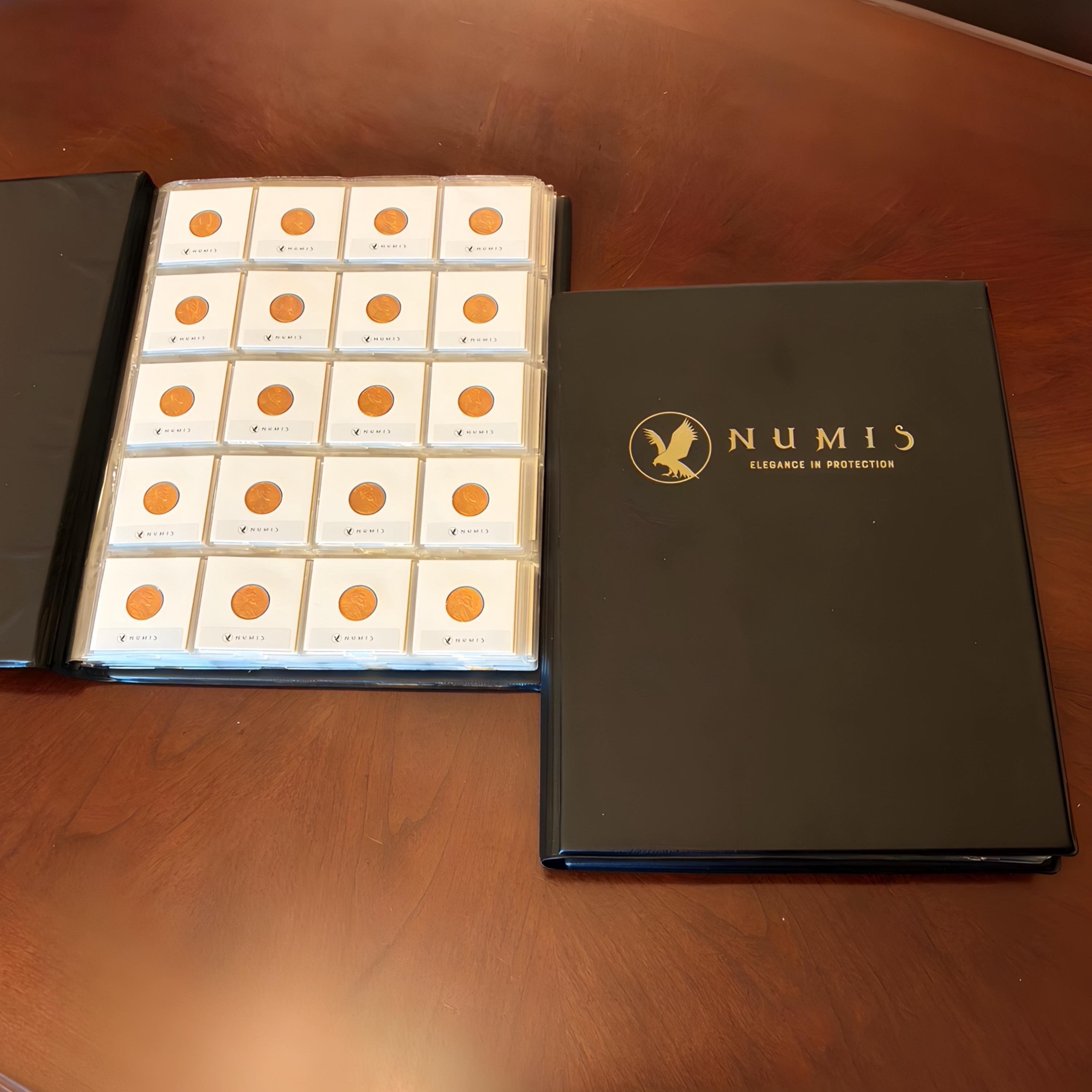 Single NUMIS® Coin Collecting Album: Holds 200 "flips" (2x2 Inch) - Etsy