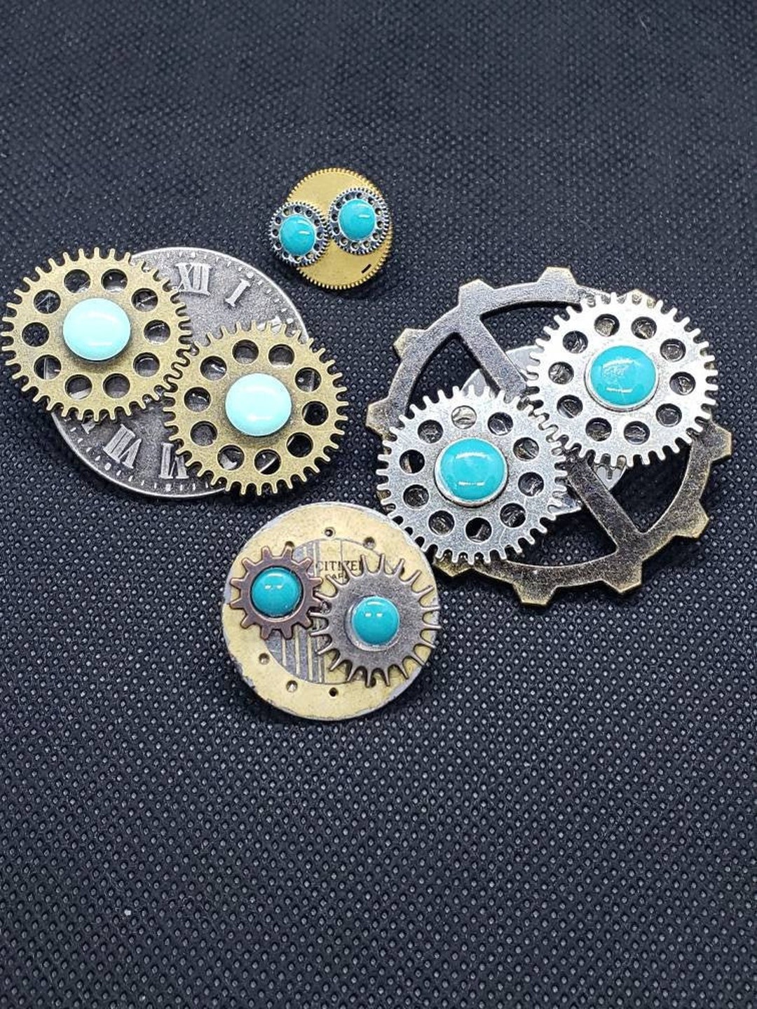 Steampunk Pins Inspired by Popular Pocket Monster Anime and Games - Etsy