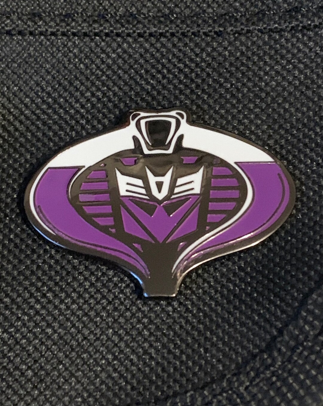 Cobra Decepticon Hard Enamel Pin - Etsy