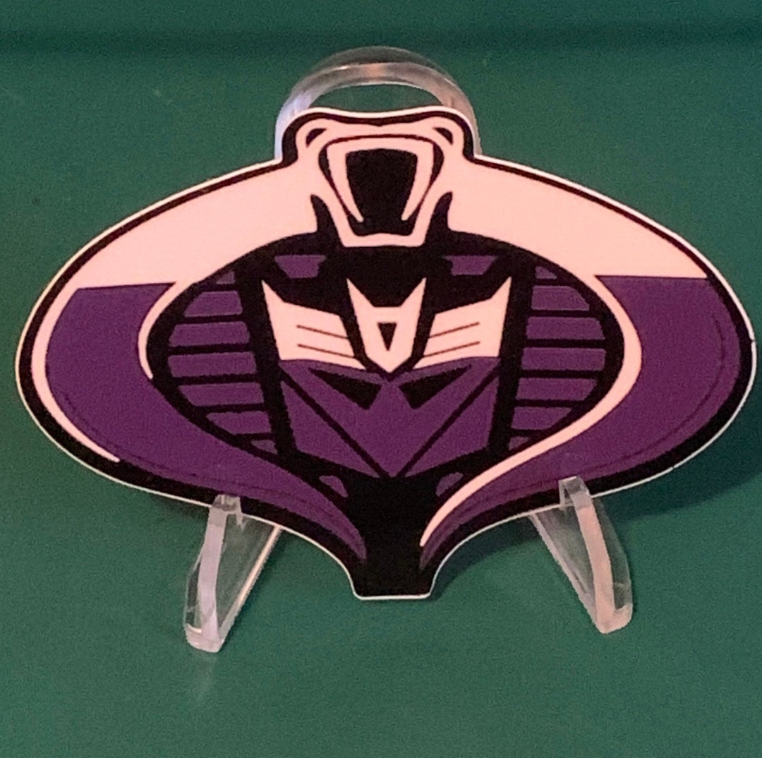 T- Cobra Vinyl Sticker - Etsy