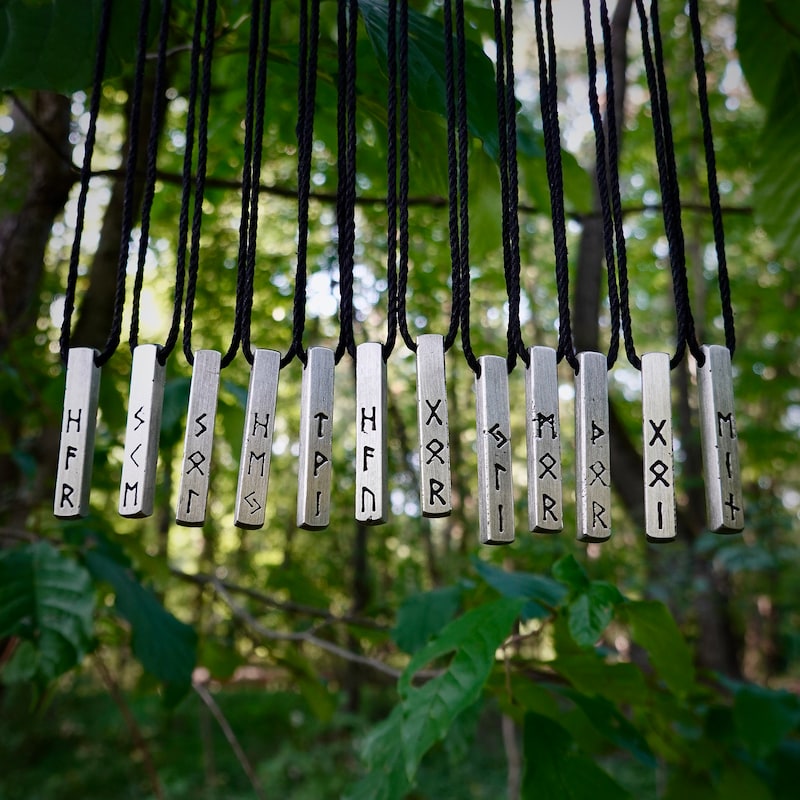 Viking Rune Necklace - Etsy