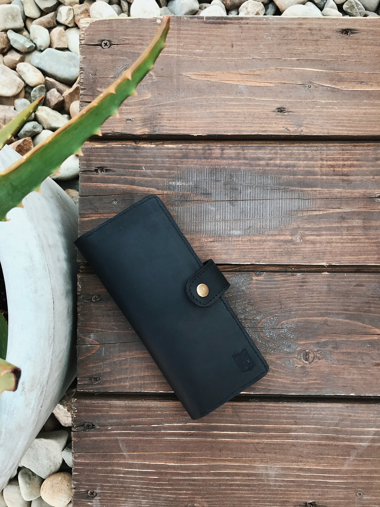 Leather Phone Wallet Case Personalized Cash Envelope Clutch - Etsy