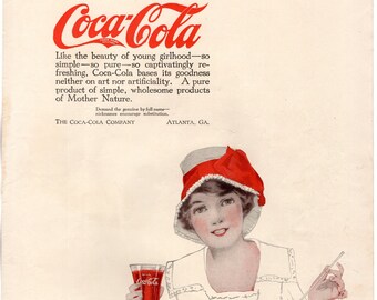 Vintage Coke Ad | Etsy