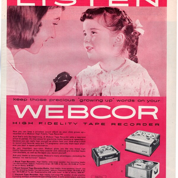 Reel to Reel Tape Recorder - Etsy