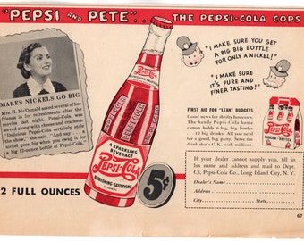 Pepsi Ad | Etsy