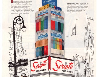Scripto Pencils - Etsy