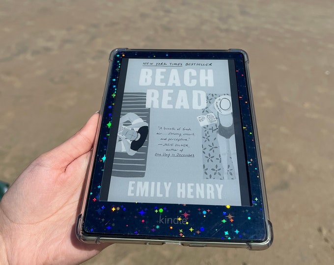 Holographic Stars E-reader Skin, Removable Kindle Paperwhite, Adhesive ...