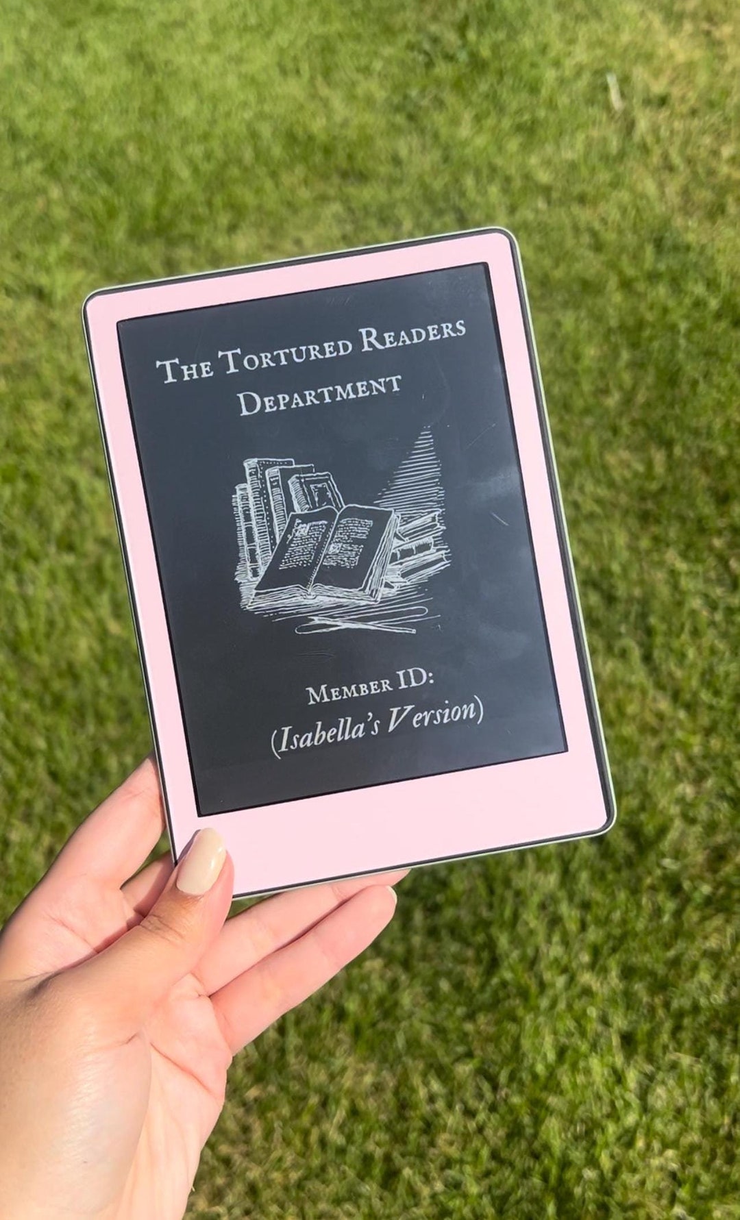 Pink Kindle Skin, Removable Kindle Paperwhite, Adhesive Skin Light Pink ...