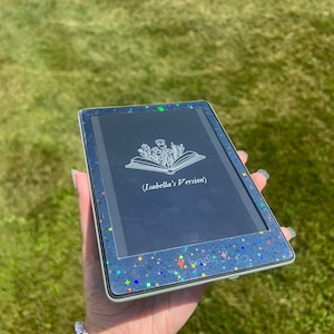 Holographic Stars E-reader Skin, Removable Kindle Paperwhite, Adhesive ...