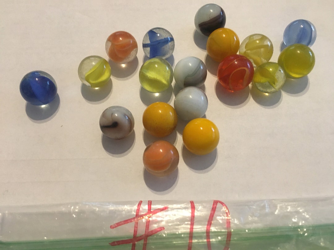 Vintage Akro Agate Marbles #10 - Etsy Israel