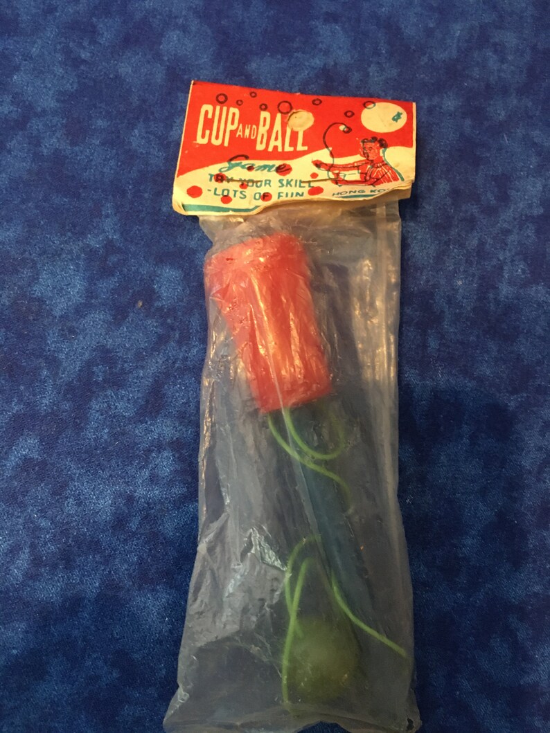 Vintage Cup & Ball Game - Etsy