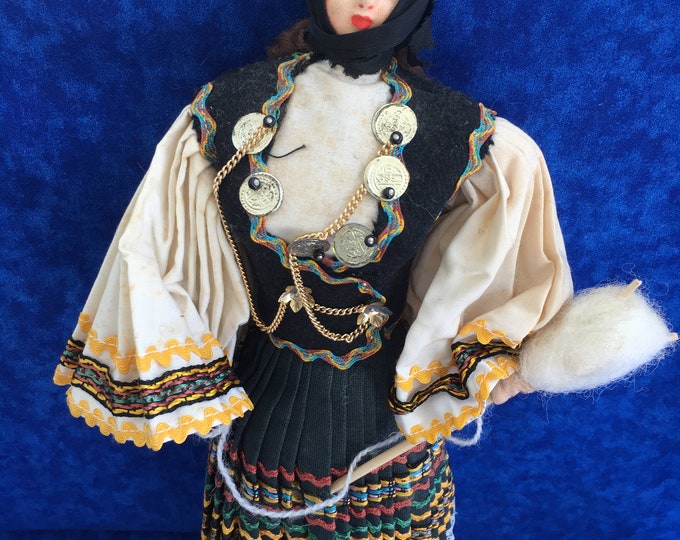 Vintage Greek Collectible Doll Dresses as a Dancer - Etsy