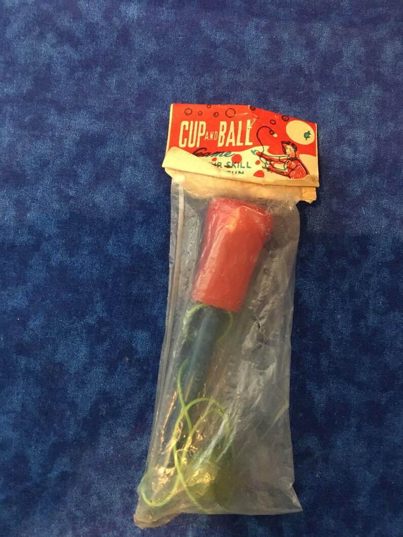 Vintage Cup & Ball Game - Etsy