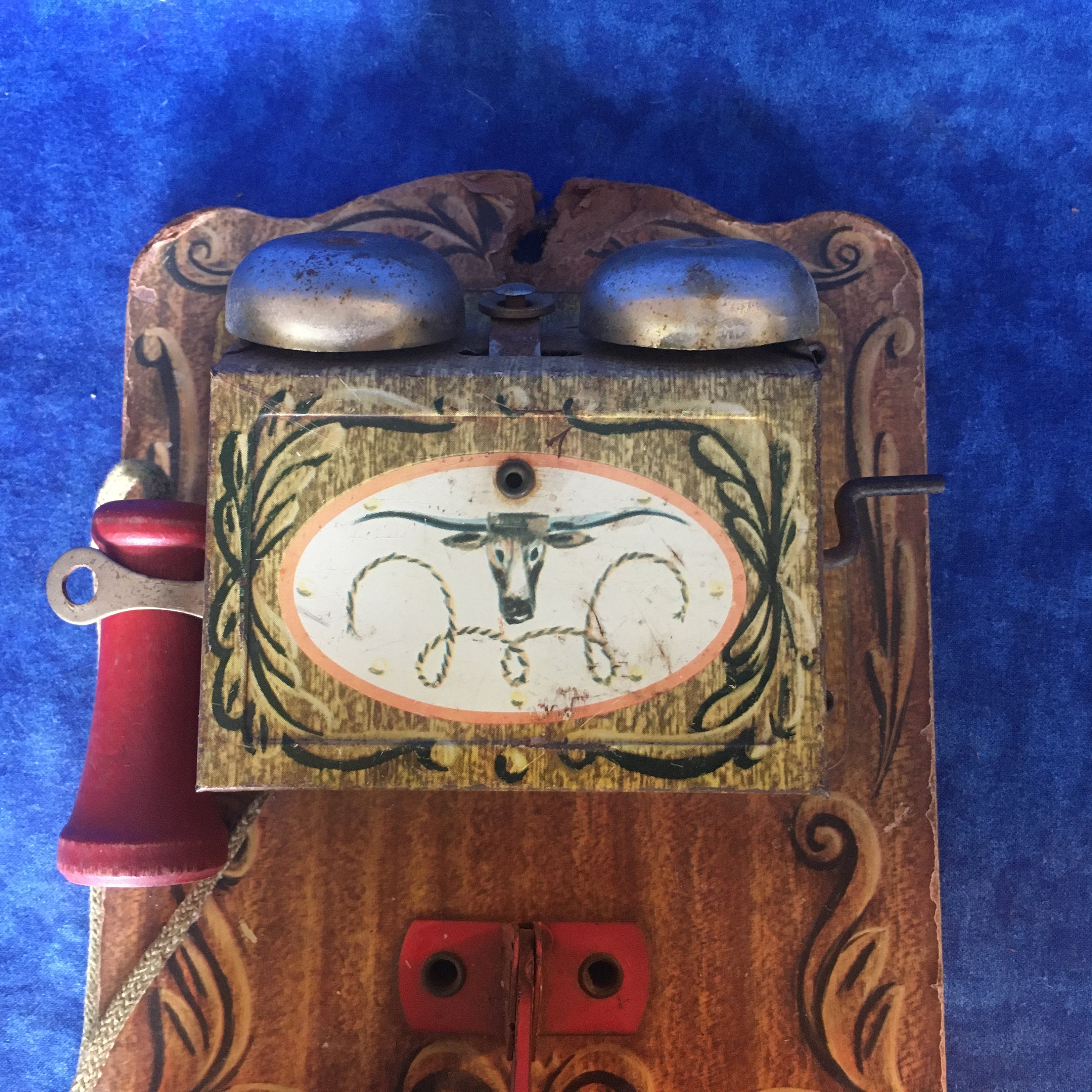 Vintage Play Telephone - Etsy