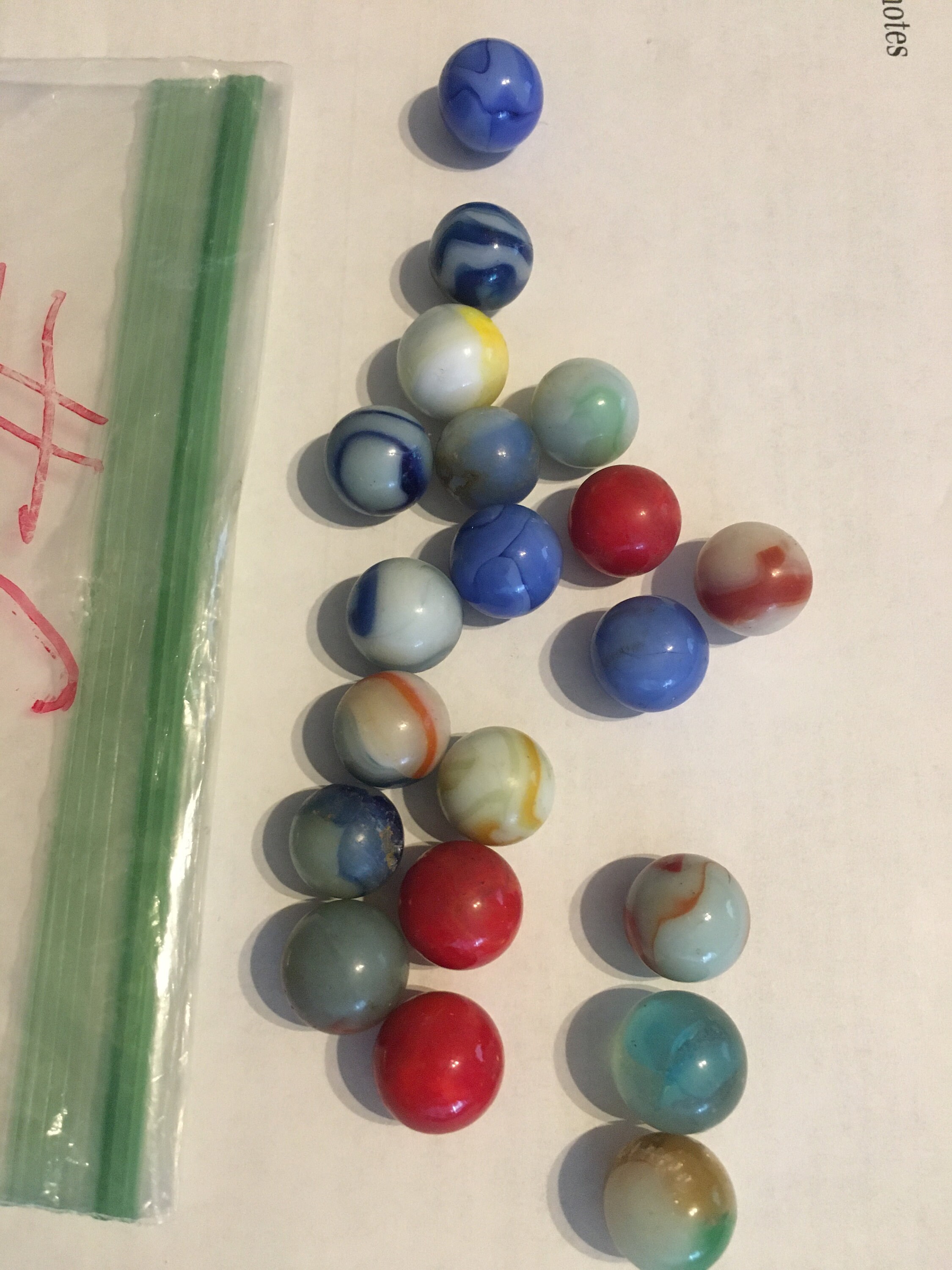 Vintage Akro Agate Marbles #16 - Etsy