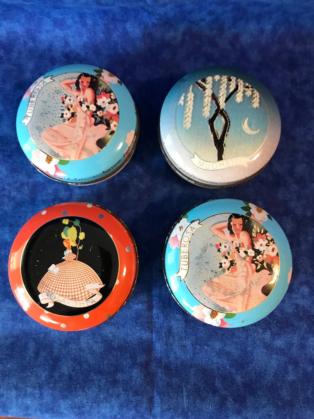 Vintage Tins for Candy Made in Italy. - Etsy