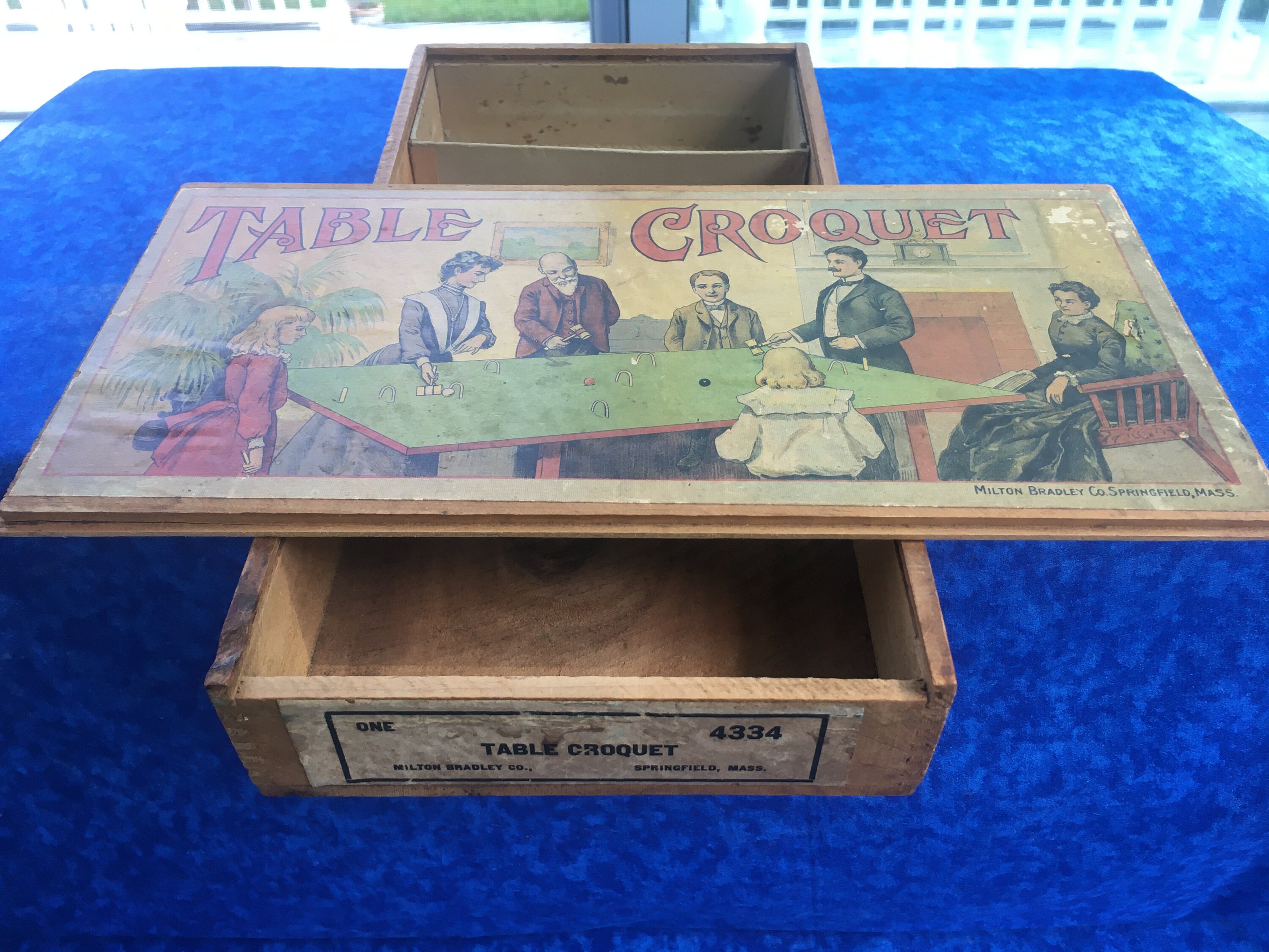 Vintage Croquet Table Set - Etsy