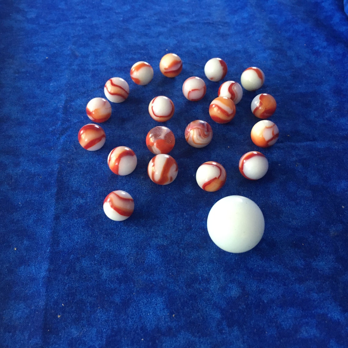 Buy Vintage Akro Agate Marbles 3 Online in India - Etsy