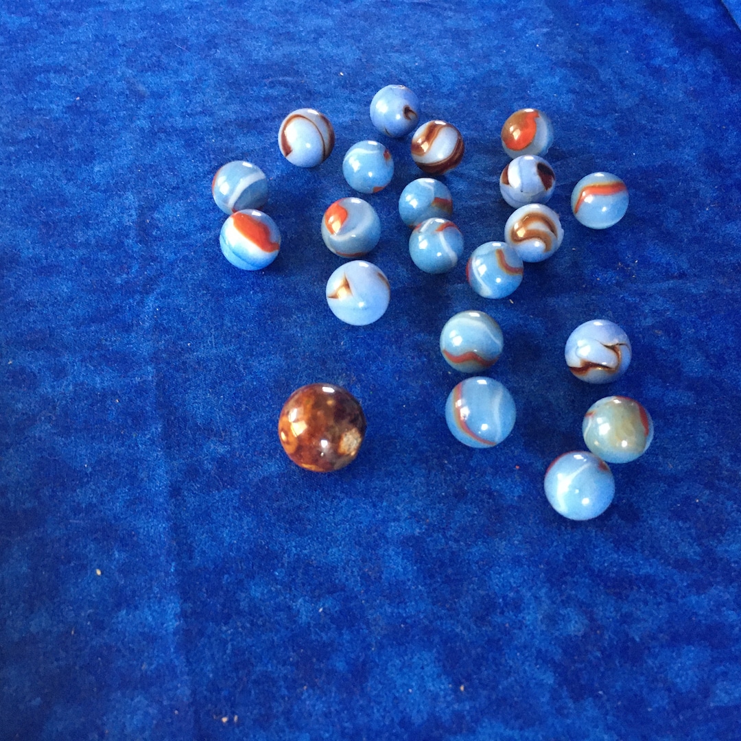 Vintage Akro Agate Marbles #4 - Etsy