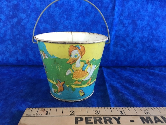 Vintage Chein Toy Sand Pail. | Etsy