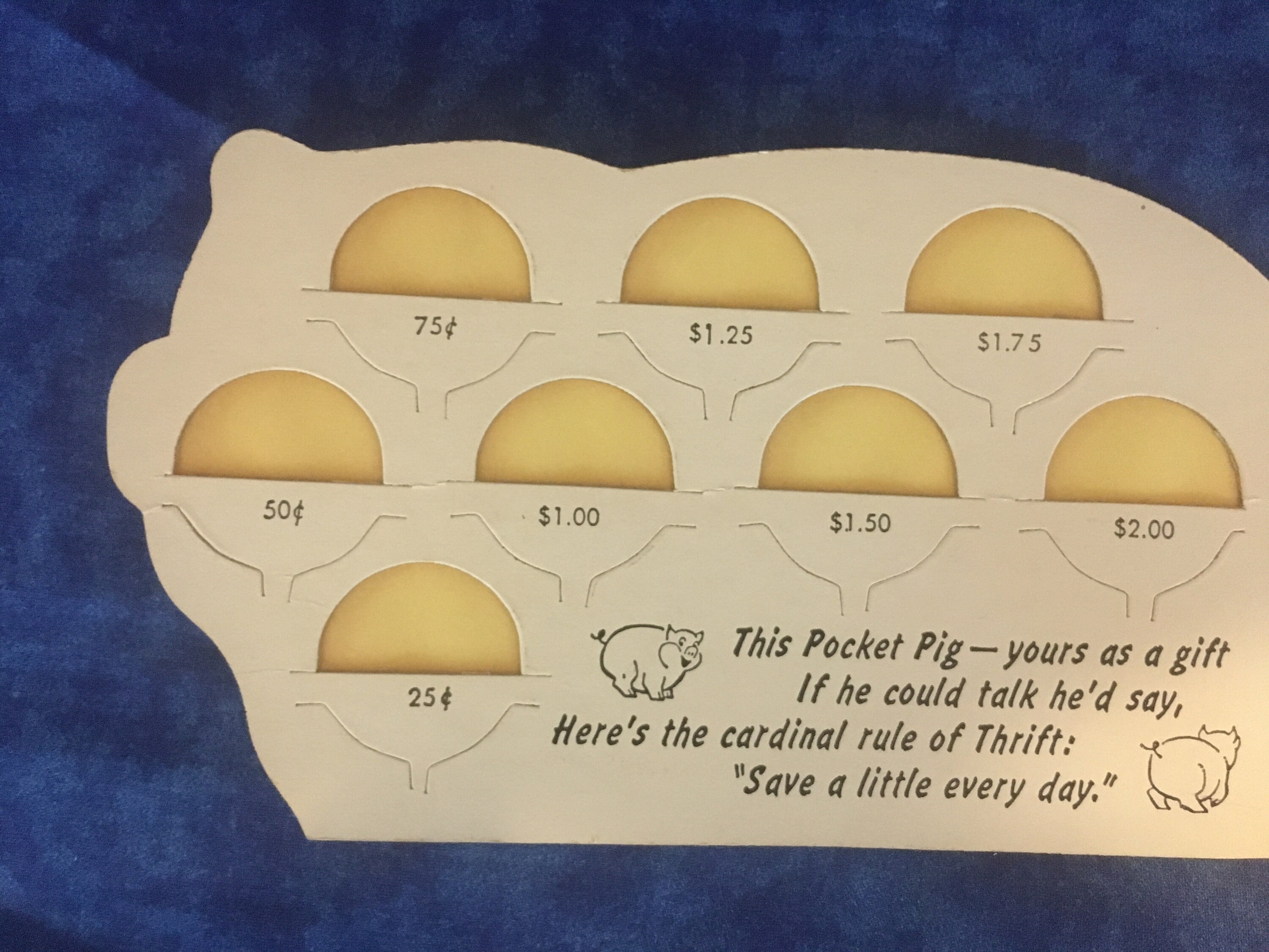 Vintage Pocket Pig Coin Saver - Etsy