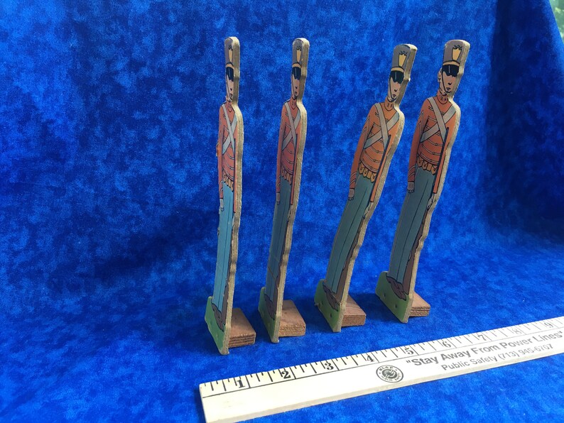 Antique Cardboard Soldiers - Etsy