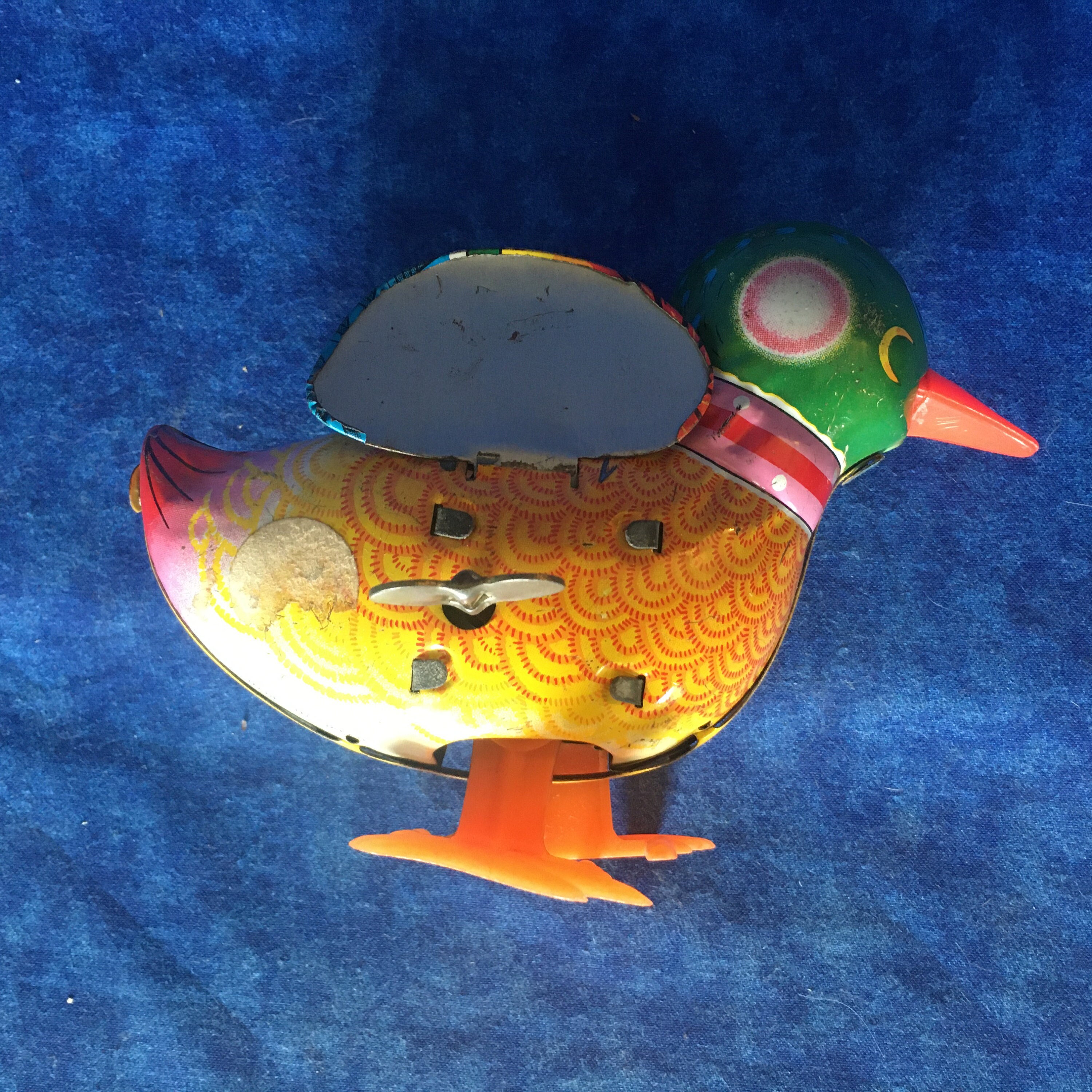 Vintage Wind up Duck That Walks - Etsy