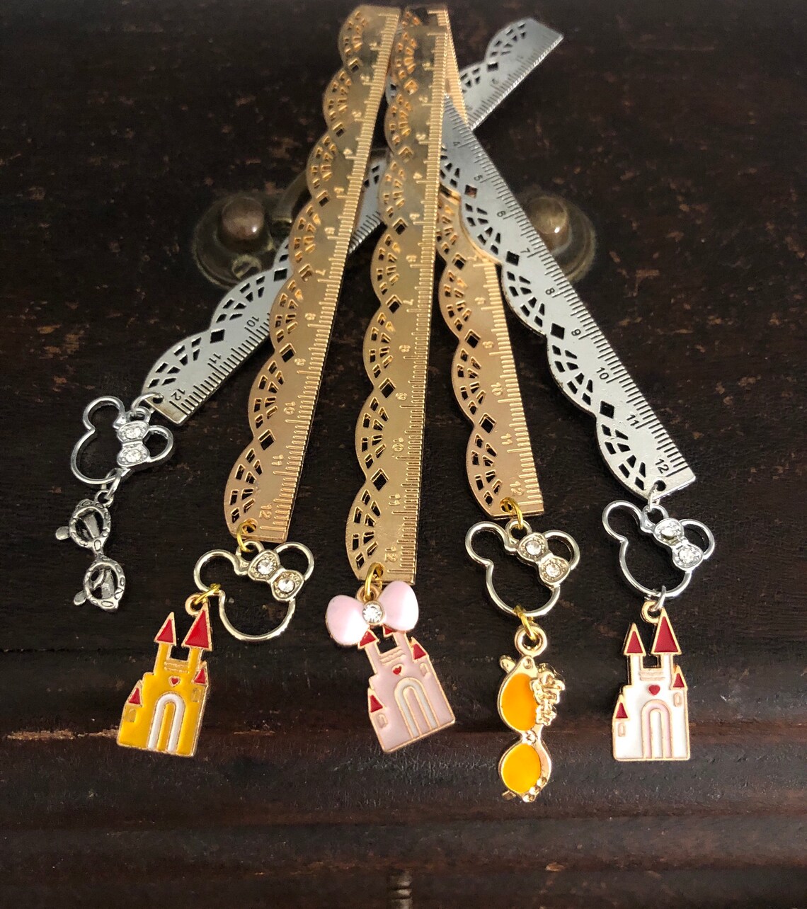 Disney Themed PD Ruler. Silver or Gold Lace Ruler. Choose the - Etsy