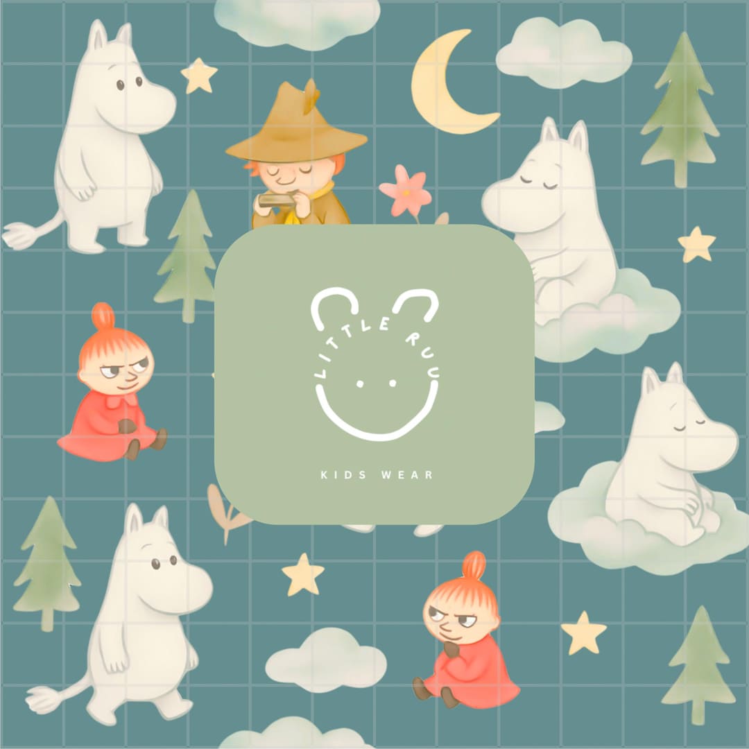 Moomin Seamless Pattern, Retro Moomins Seamless, Moomins Print Seamless ...