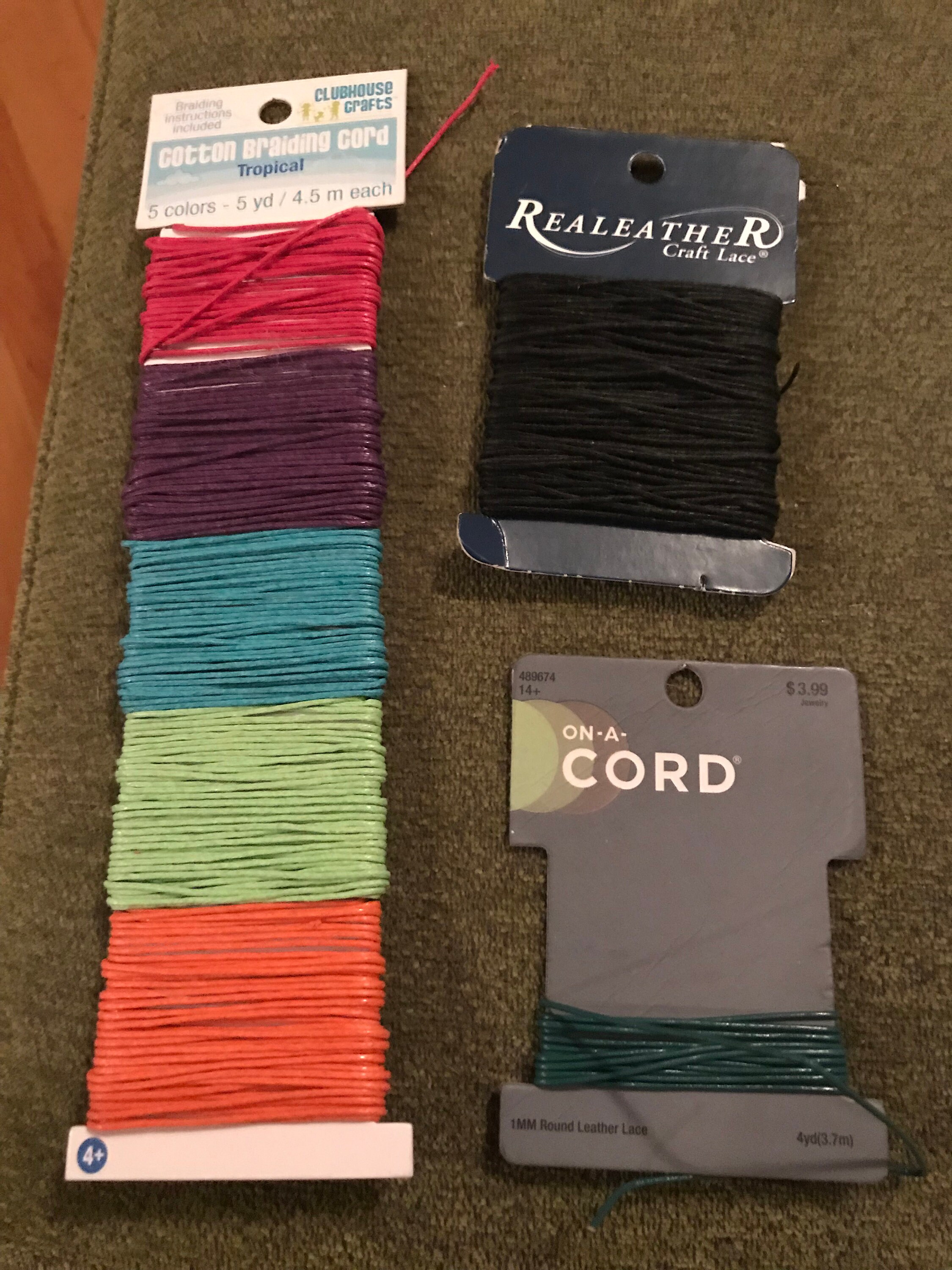 Simple gran caparazón y collar de cordón - Etsy España