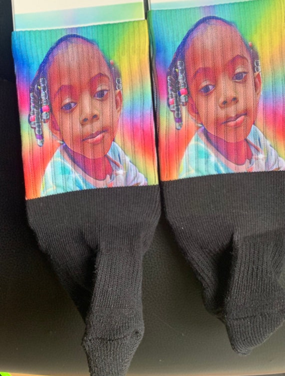 Custom Face Kid Socks | Etsy