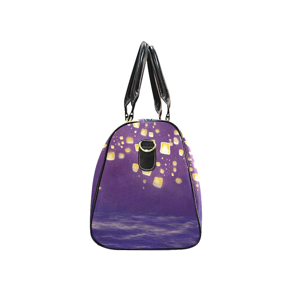 Purple Tangled Rapunzel Travel Bag Floating Lights Purple Bag - Etsy