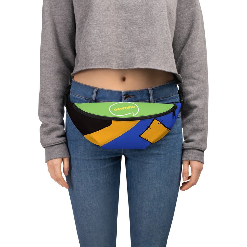 Goofy Inspired Hip Pack Fun Waist Bag Disney Vacation Waist - Etsy