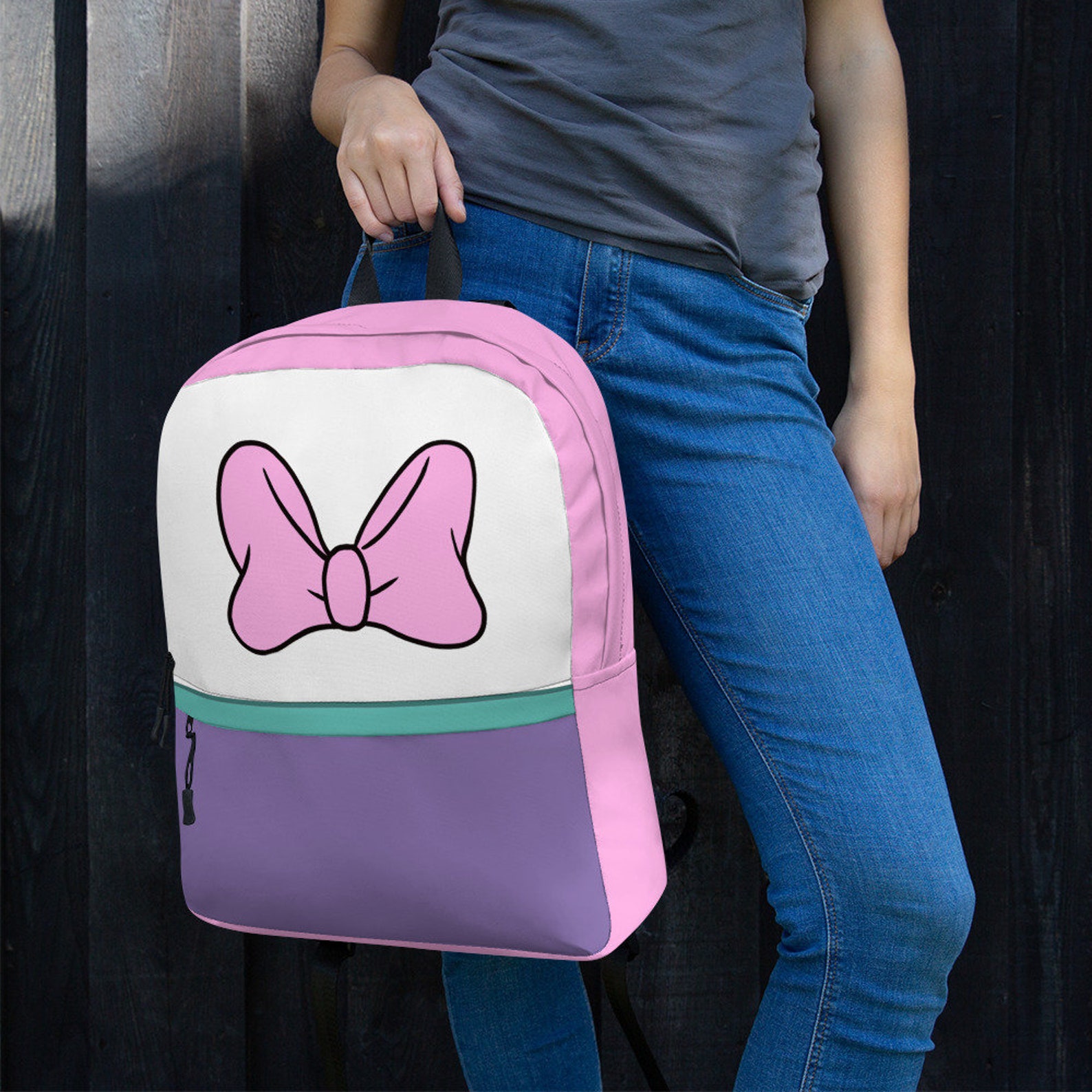 Daisy Duck Inspired Backpack Disney Inspired Backpack - Etsy