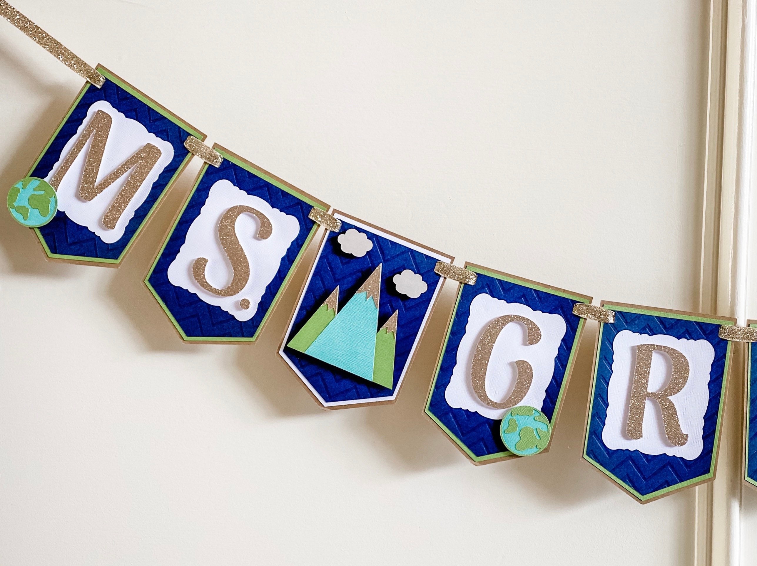 Banners & Signs Party Supplies Teacher Banner Mountain Banner Custom ...