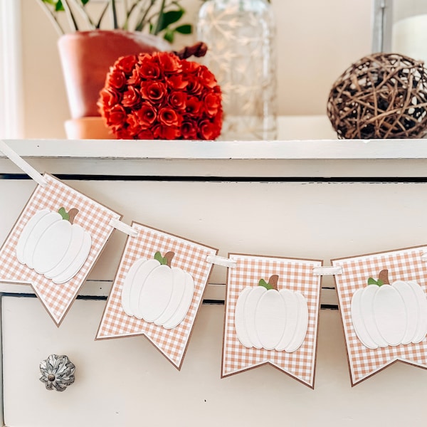 Pumpkin Banner - Etsy