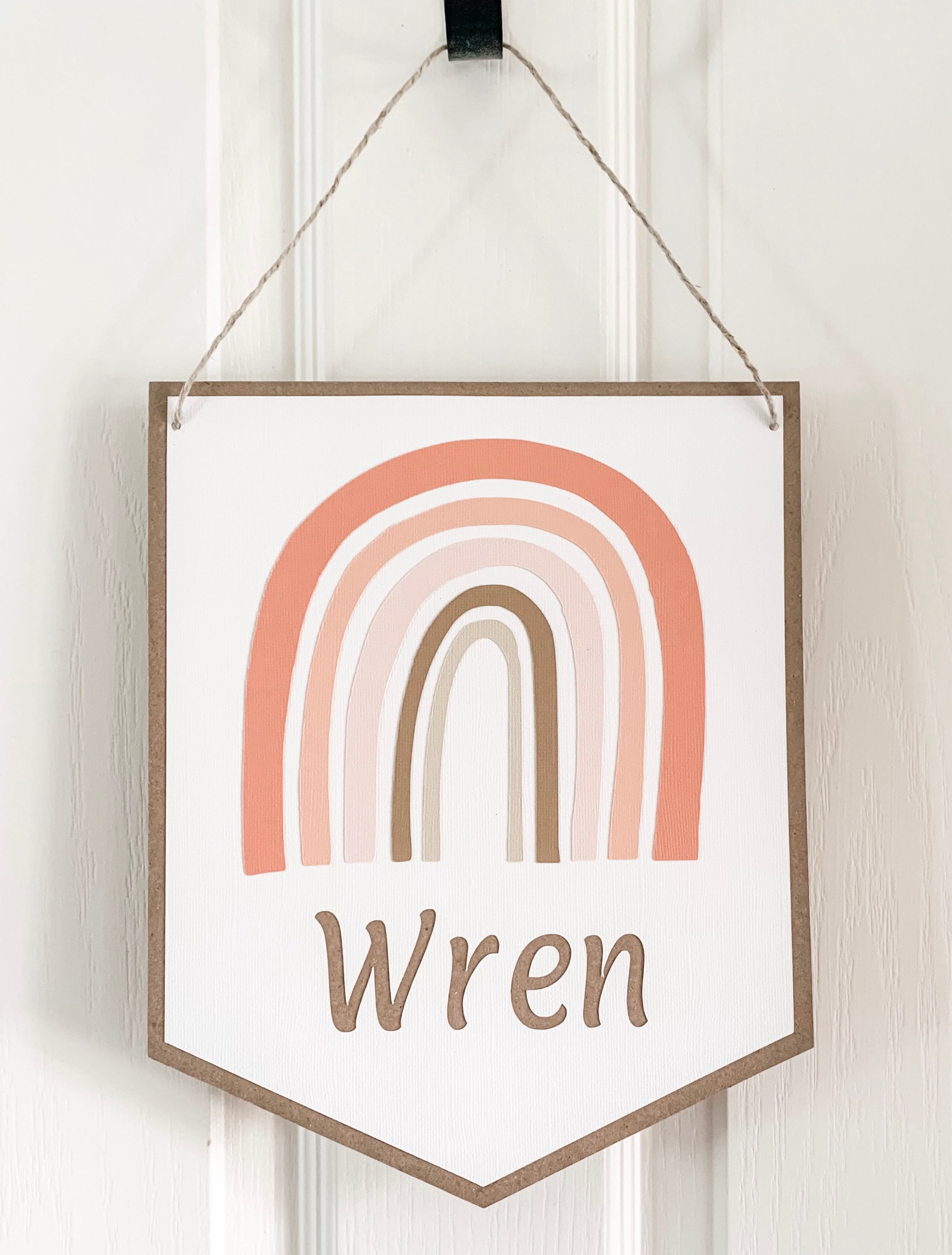 Rainbow Sign Rainbow Door Sign Rainbow Party Sign Rainbow | Etsy