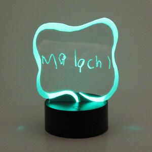 Hand Written Display Light - Custom Designed Light - Keepsake Gift ...