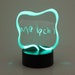 Hand Written Display Light Custom Designed Light Keepsake - Etsy