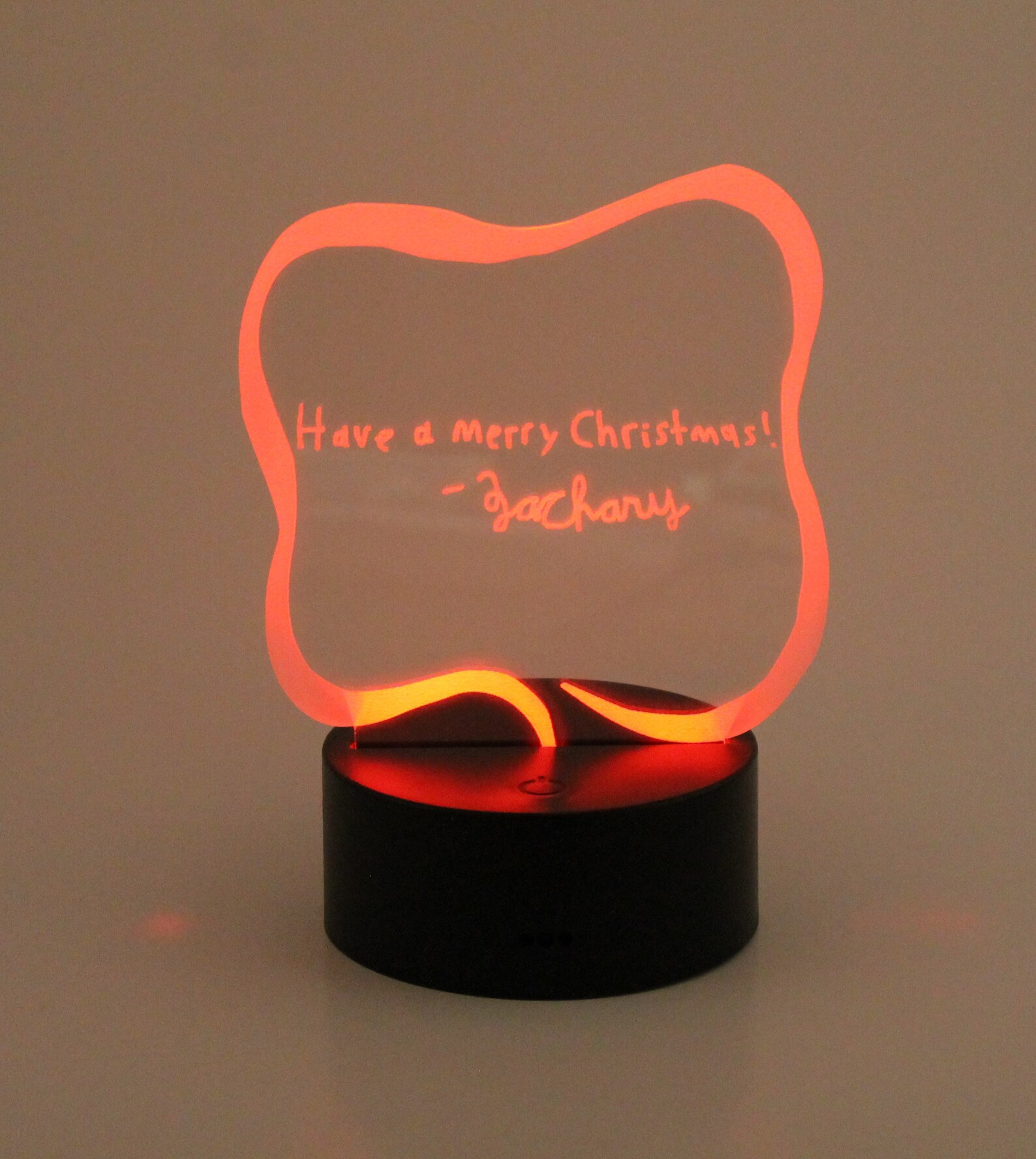 Hand Written Display Light Custom Designed Light Keepsake - Etsy