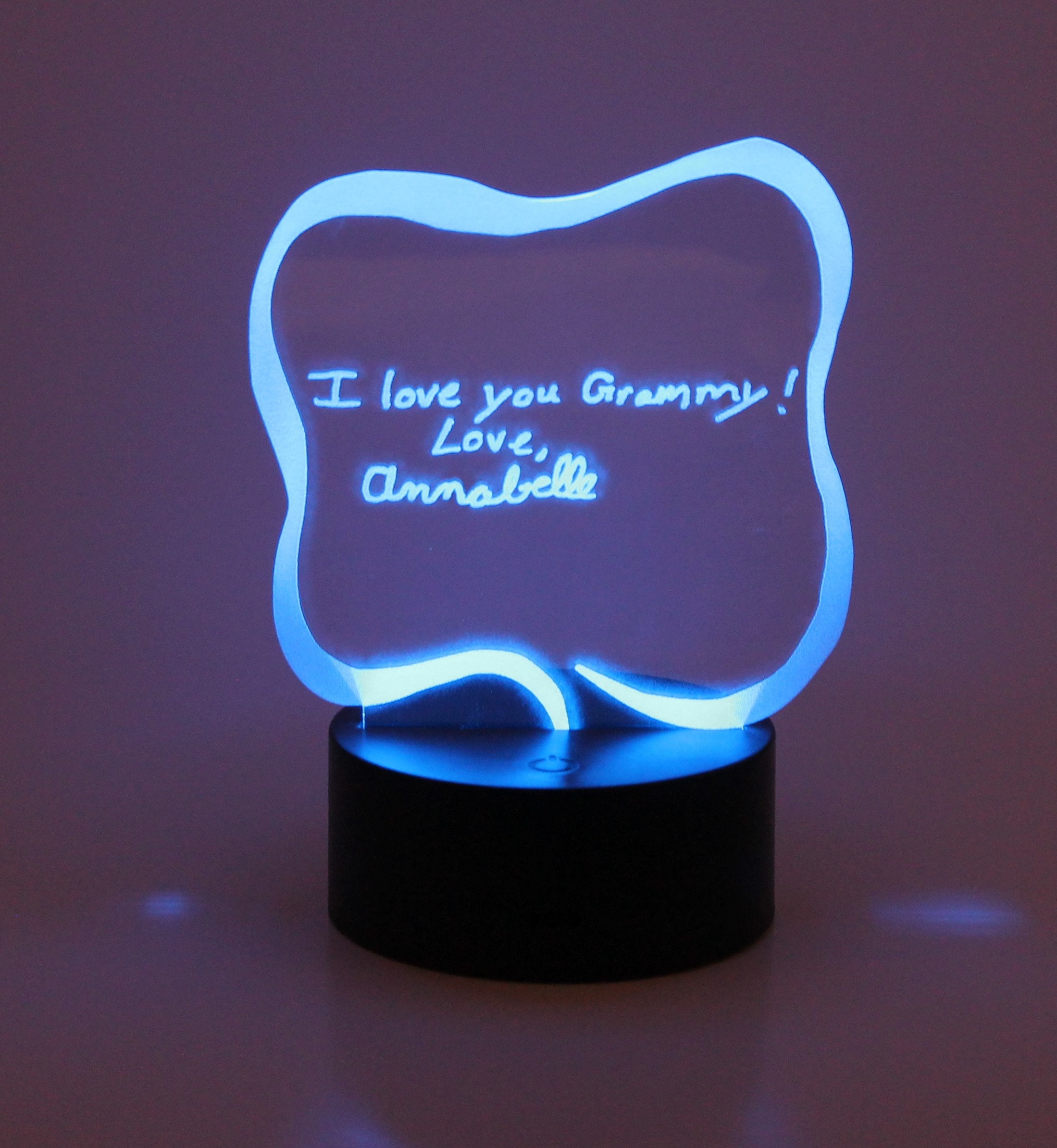 Hand Written Display Light Custom Designed Light Keepsake - Etsy