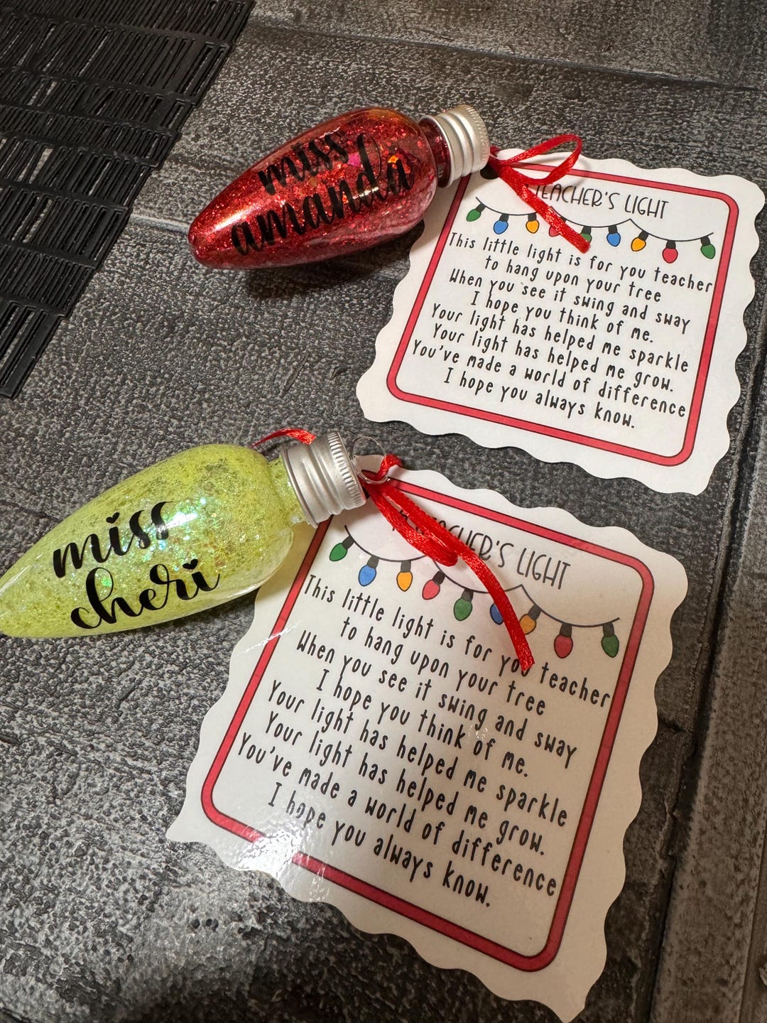 Teacher’s Light Appreciation Gift - Etsy