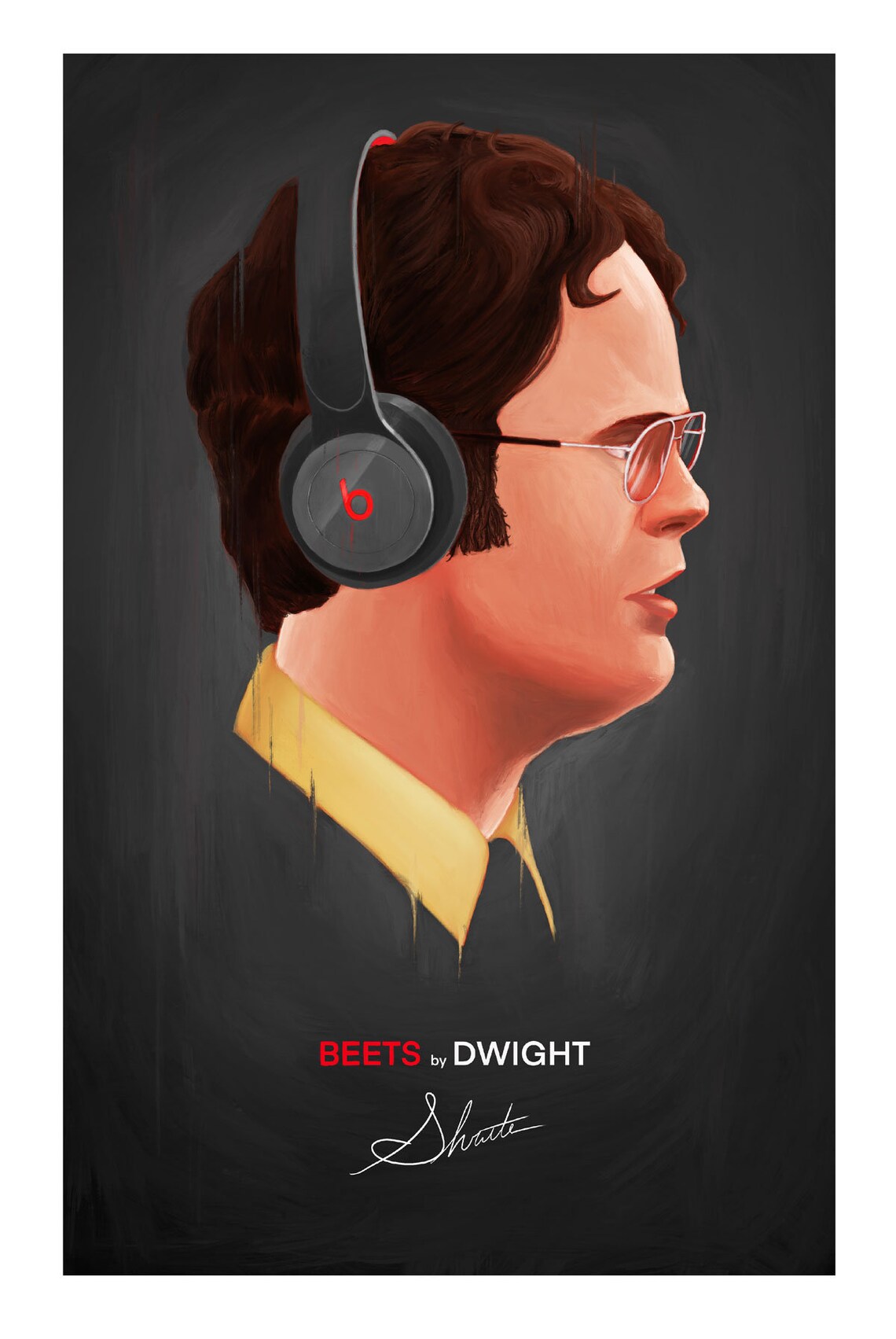 11x17 Beets by Dwight the Office - Etsy