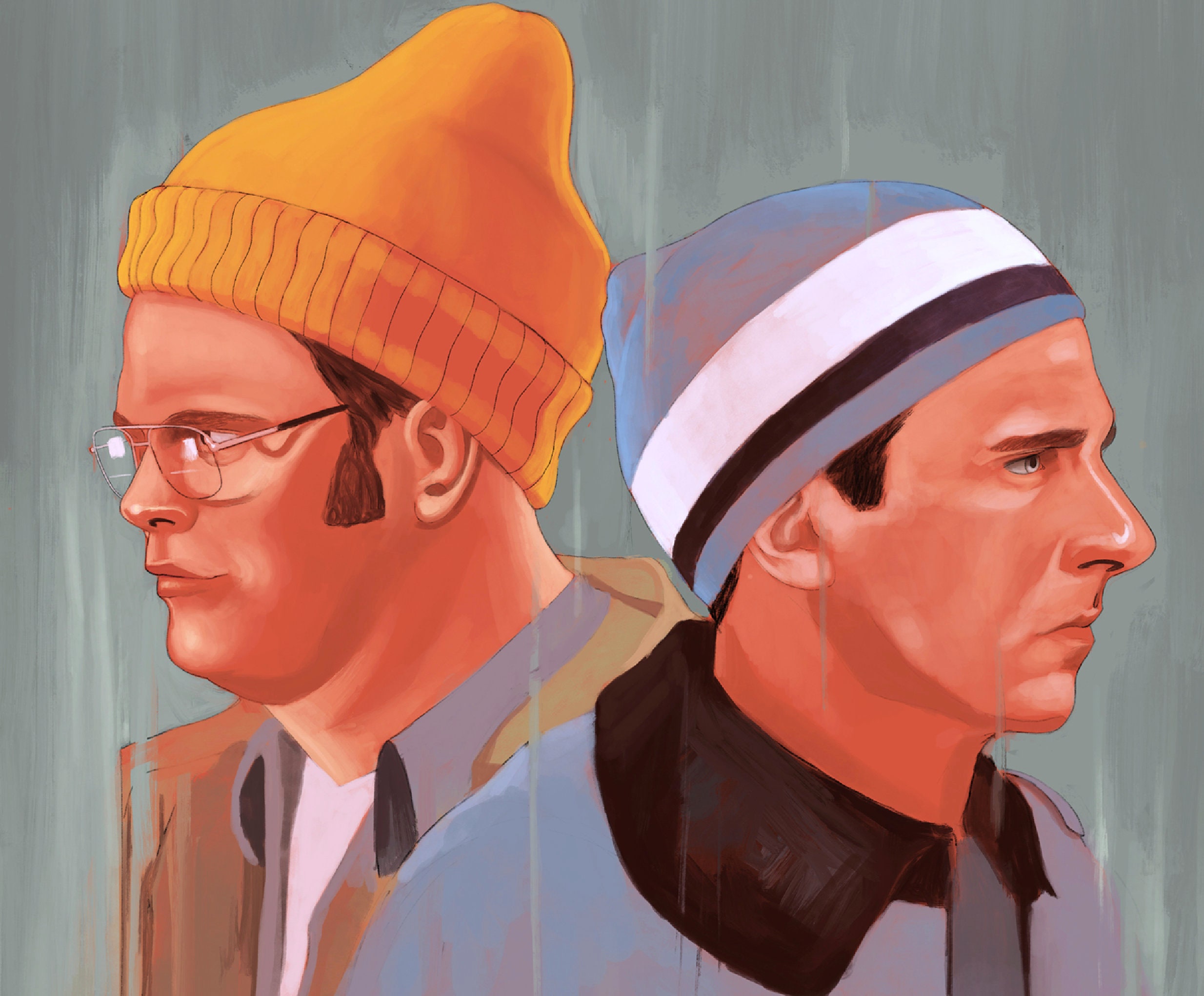 Lazy Scranton Office Art Print - Etsy