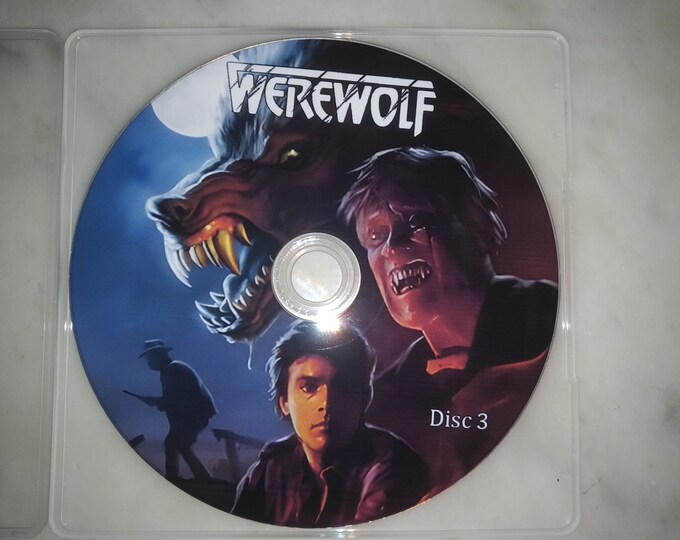 Werewolf 1987-1988 Complete TV DVD Series - Etsy