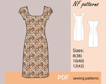 Sheath Dress Pattern | Etsy