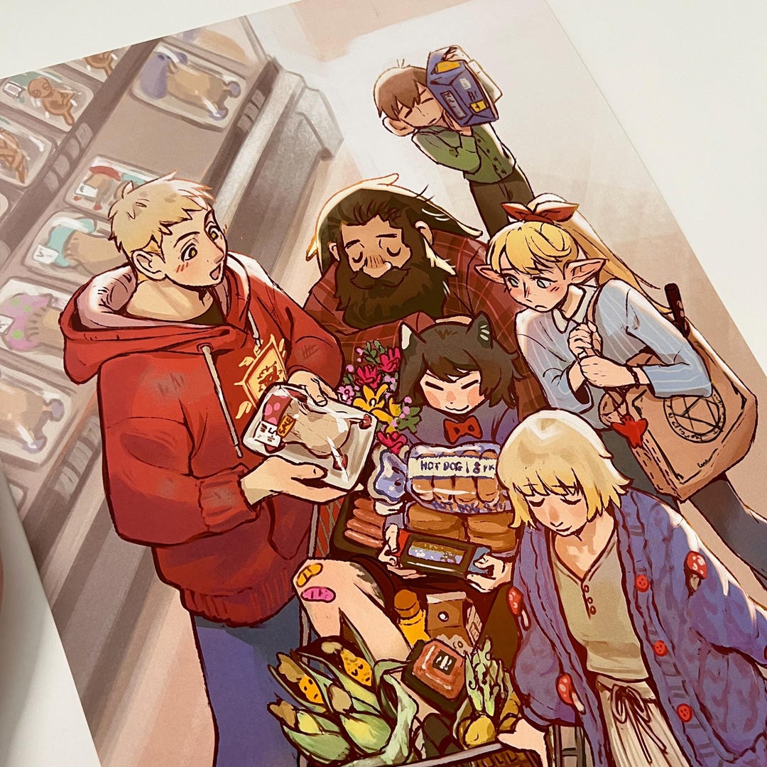Dungeon Meshi Poster (11x17") - Etsy