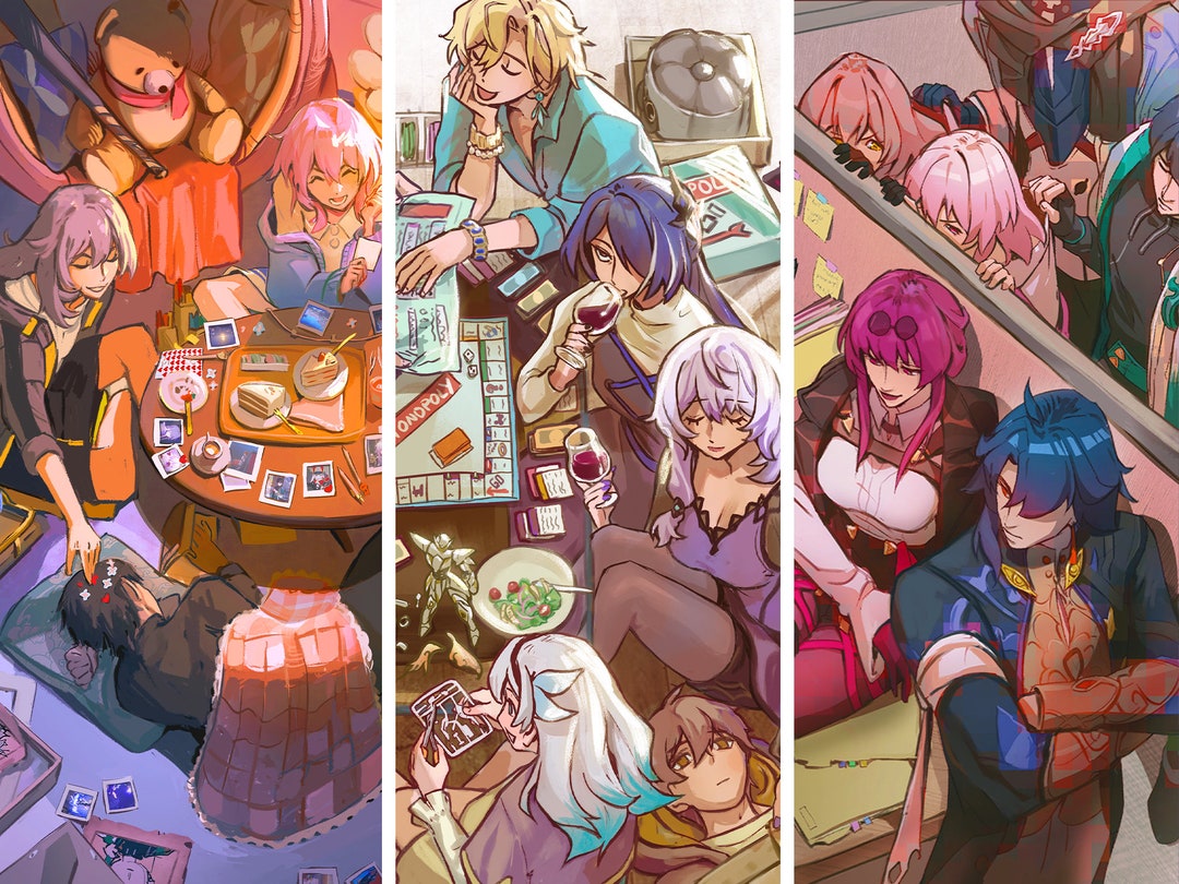 Honkai Star Rail Posters (penacony Update!) - Etsy Singapore