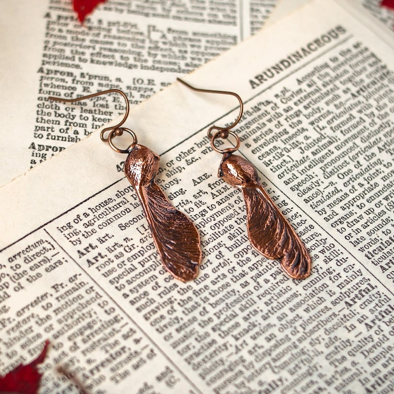 Maple Samaras Jewelry - Etsy