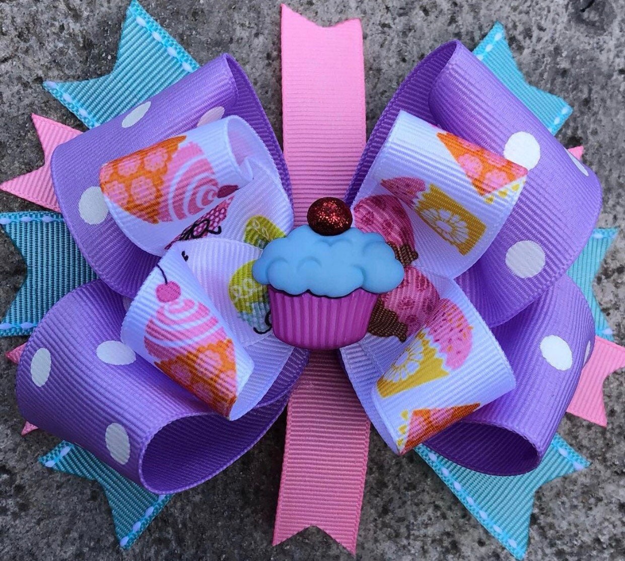 Custom Stacked Hair Bows - Etsy